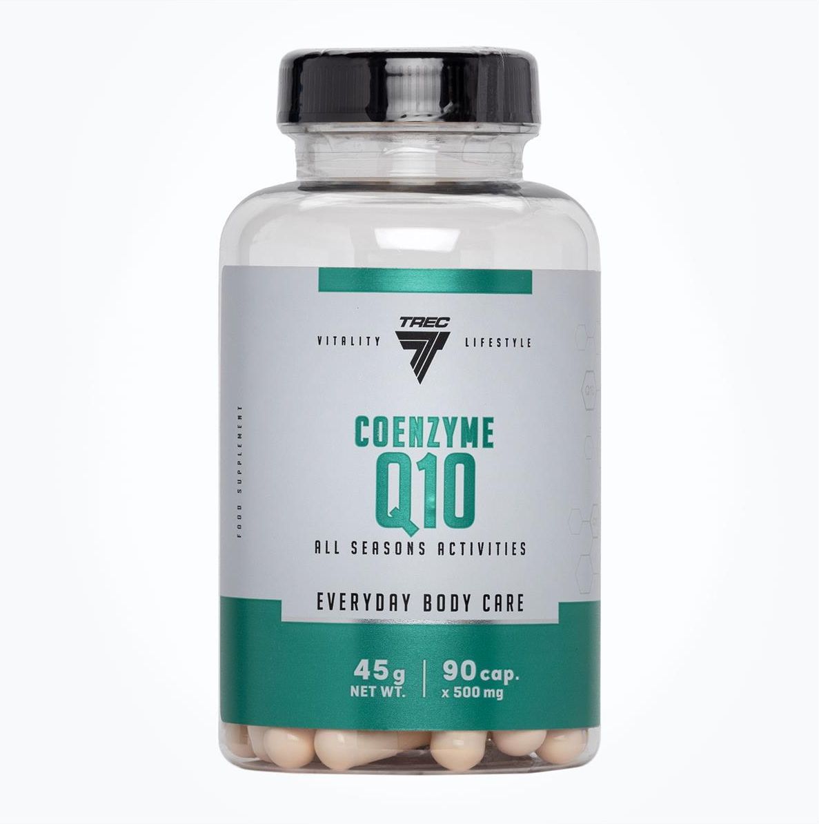 Vitality Coenzyme Q10 Trec Koenzym Q10 90 caps - Opinie i ceny na Ceneo.pl