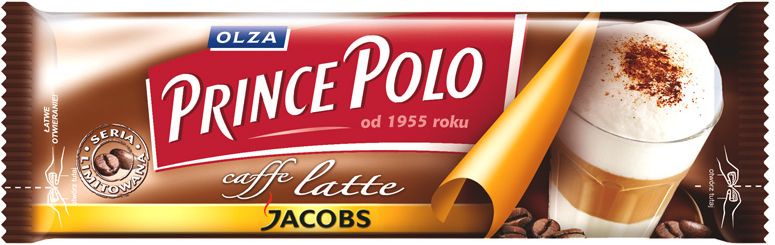 Kraft, Prince Polo Caffe Latte 36g - Ceny i opinie - Ceneo.pl