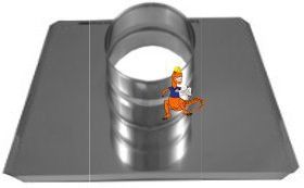 System kominkowy KOMINUS PRzEJŚCIE DACHOWE KO 120x225 MM - Opinie i ceny na Ceneo.pl