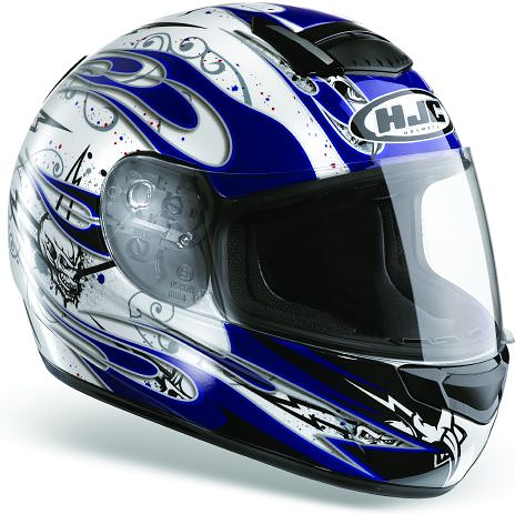 Kask motocyklowy Hjc Hjc Cs-R1 Fang Blue/White (Cs-R1_Fang-Mc2_L ...