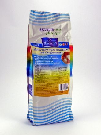 Bezgluten Extra uniwersalny koncentrat mąki Bezglutenowej 500g - Ceny i ...