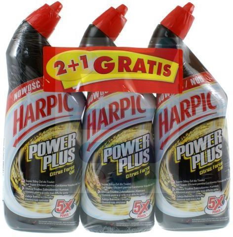 HARPIC MAX Żel do WC 750ml Citrus Force 2 szt. + 1 szt. - Opinie i ...