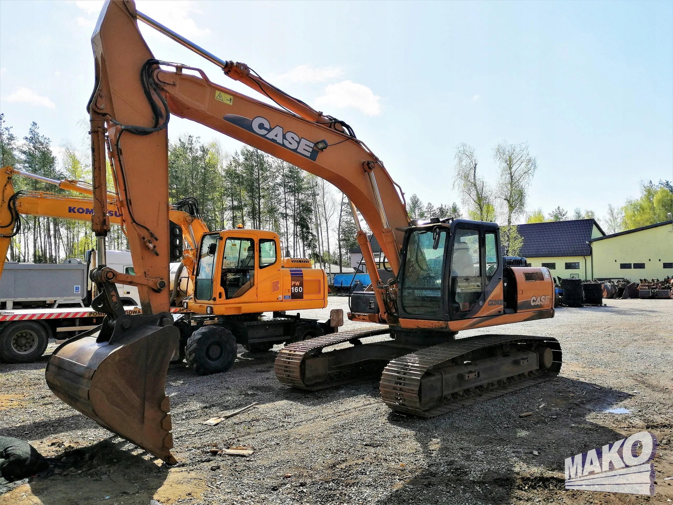 Koparka gąsienicowa Case CX 240B - Opinie i ceny na Ceneo.pl