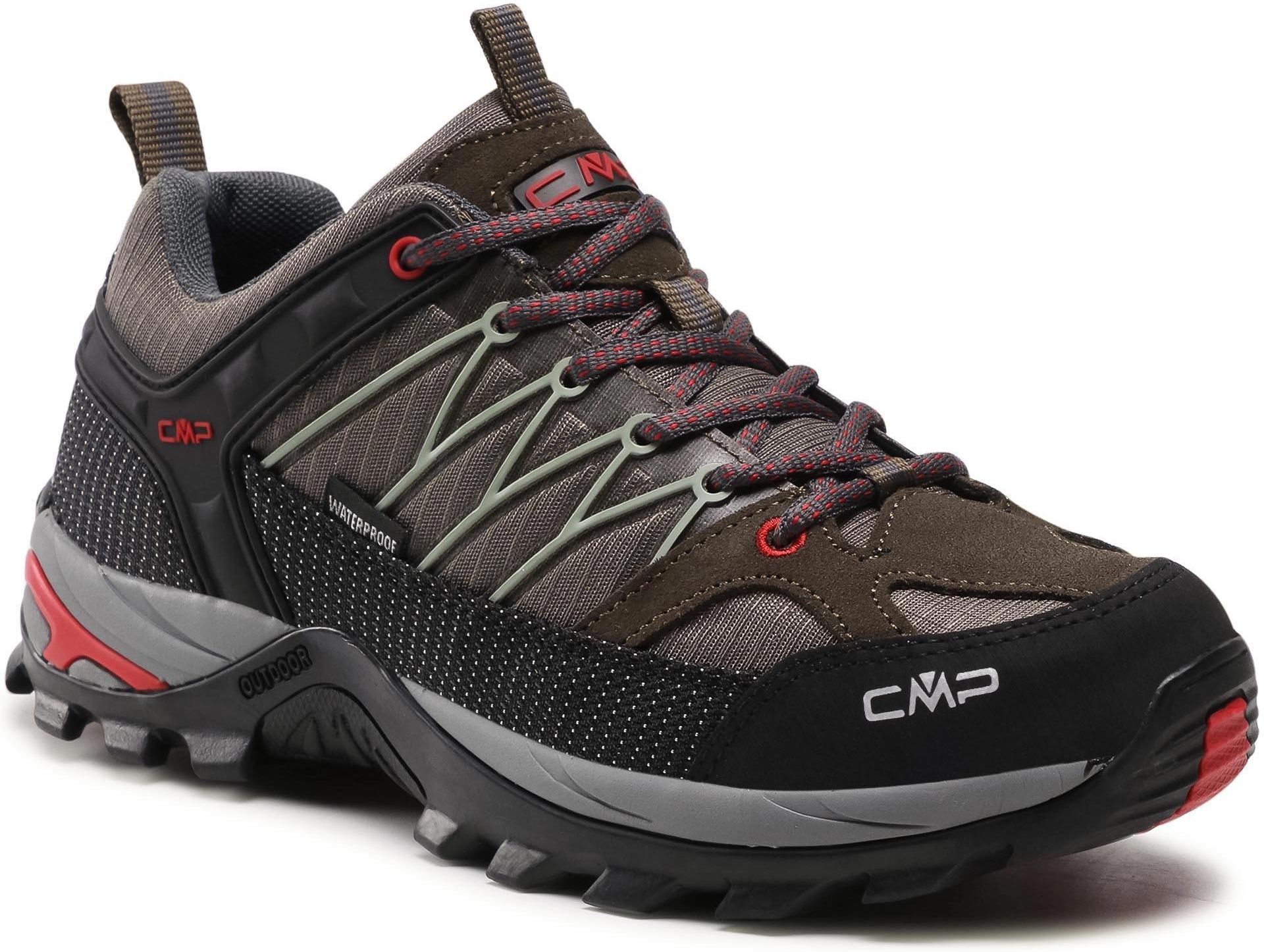 Buty trekkingowe CMP Rigel Low Wp 3Q54457 Wood Arena 06PE - Ceny i ...