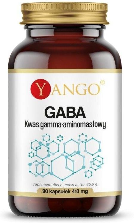 Yango Gaba Kwas Gamma-Aminomasłowy 90Kaps. - Opinie i ceny na Ceneo.pl