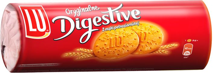 Lu digestive ciastka z mąki pełnoziarnistej 225g - Ceny i opinie - Ceneo.pl
