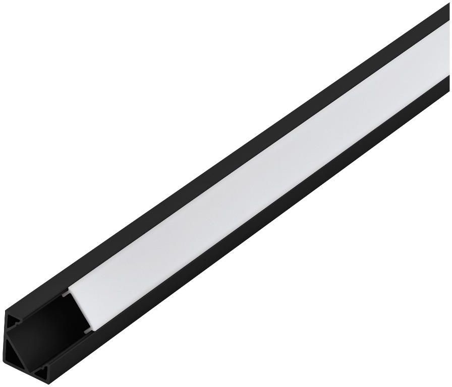 Eglo 98964 Corner Profile 2 Narożny Profil Do Taśm Led 2M Czarny ...