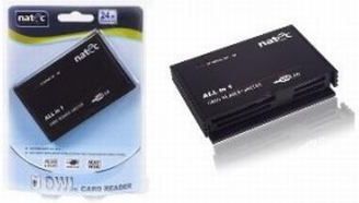 Czytnik karty Flash Natec pamięci ALL-IN-ONE czarny USB (OWL_CARD ...