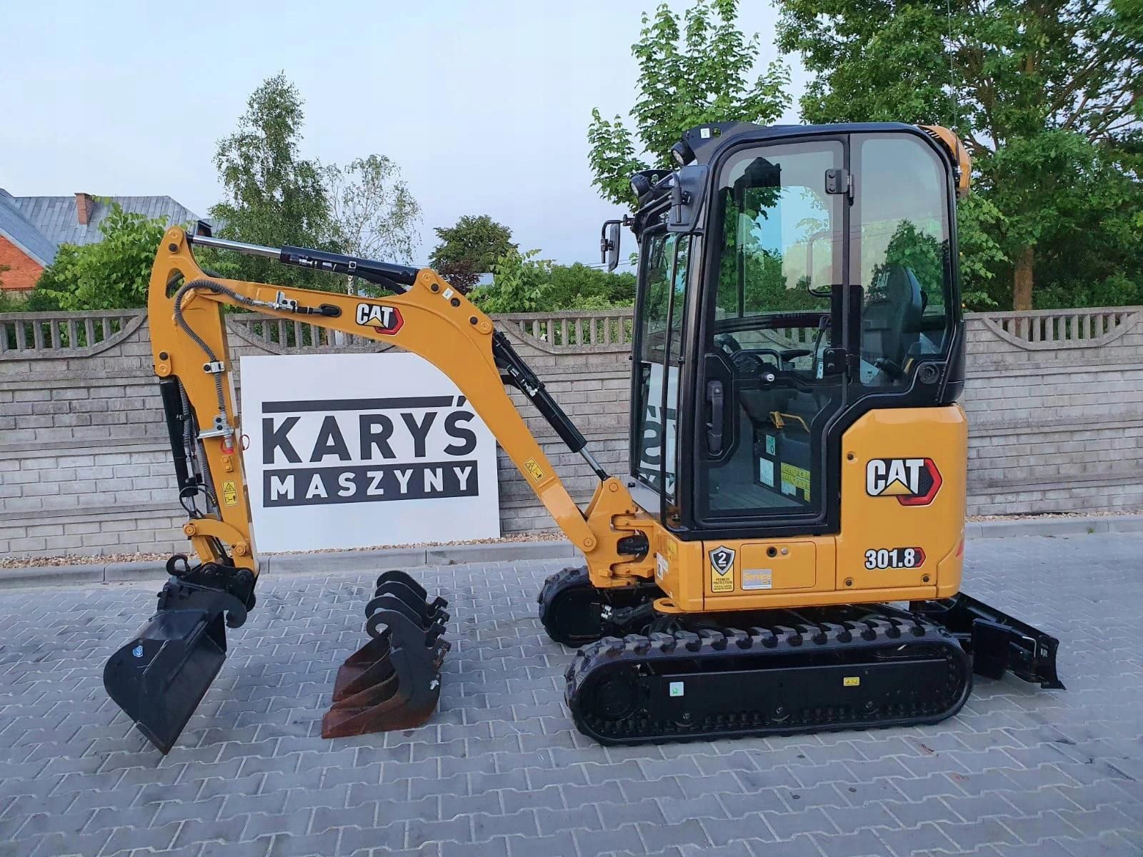 MINIKOPARKA CAT CATERPILLAR 301.8 302 2020 40 MTG - Opinie i ceny na ...