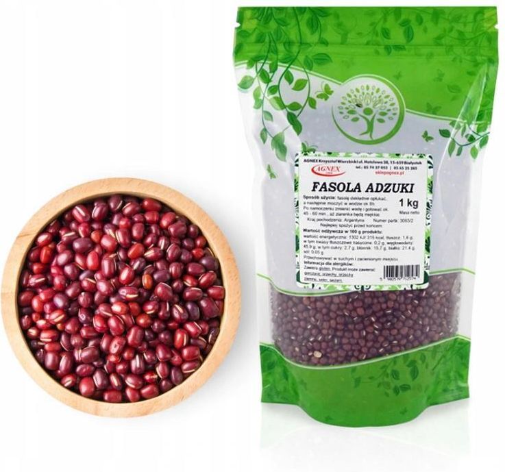 Fasola Adzuki 1kg Nasiona Na Kiełki Wegańskie - Ceny i opinie - Ceneo.pl