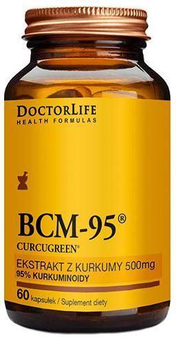 Doctor Life Bcm-95 Ekstrakt Z Kurkumy 500 Mg 60kaps. - Opinie i ceny na Ceneo.pl