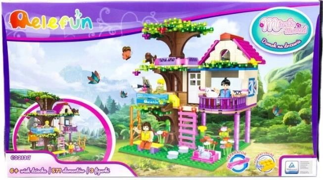 Elefun Klocki Domek Na Drzewie C0213A - ceny i opinie - Ceneo.pl