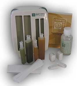 Produkt do depilacji Clean & Easy zestaw do depilacji Petite Waxing Spa ...