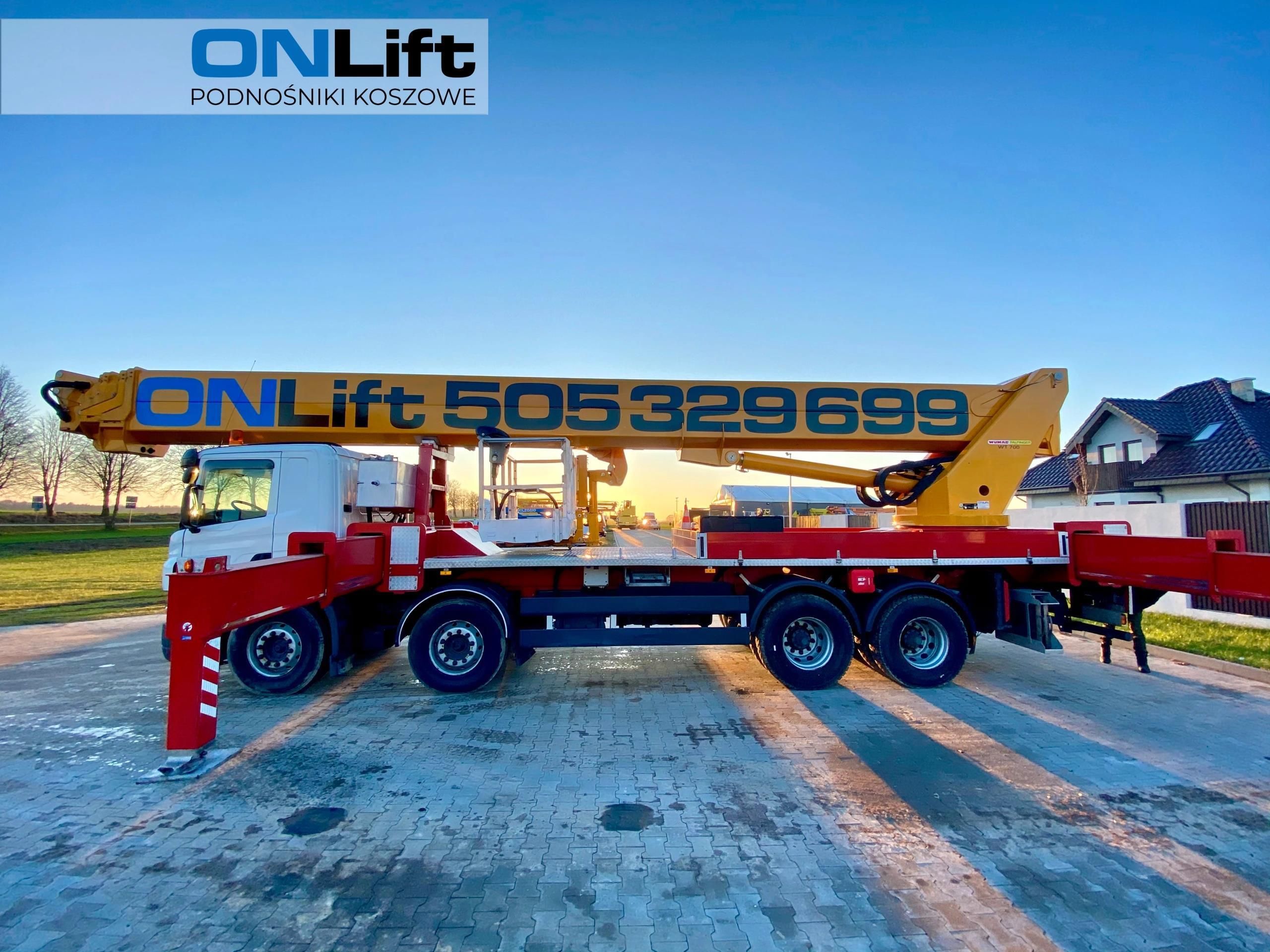 Podnośnik koszowy, zwyżka - WUMAG WT700 - ONLift - Opinie i ceny na ...