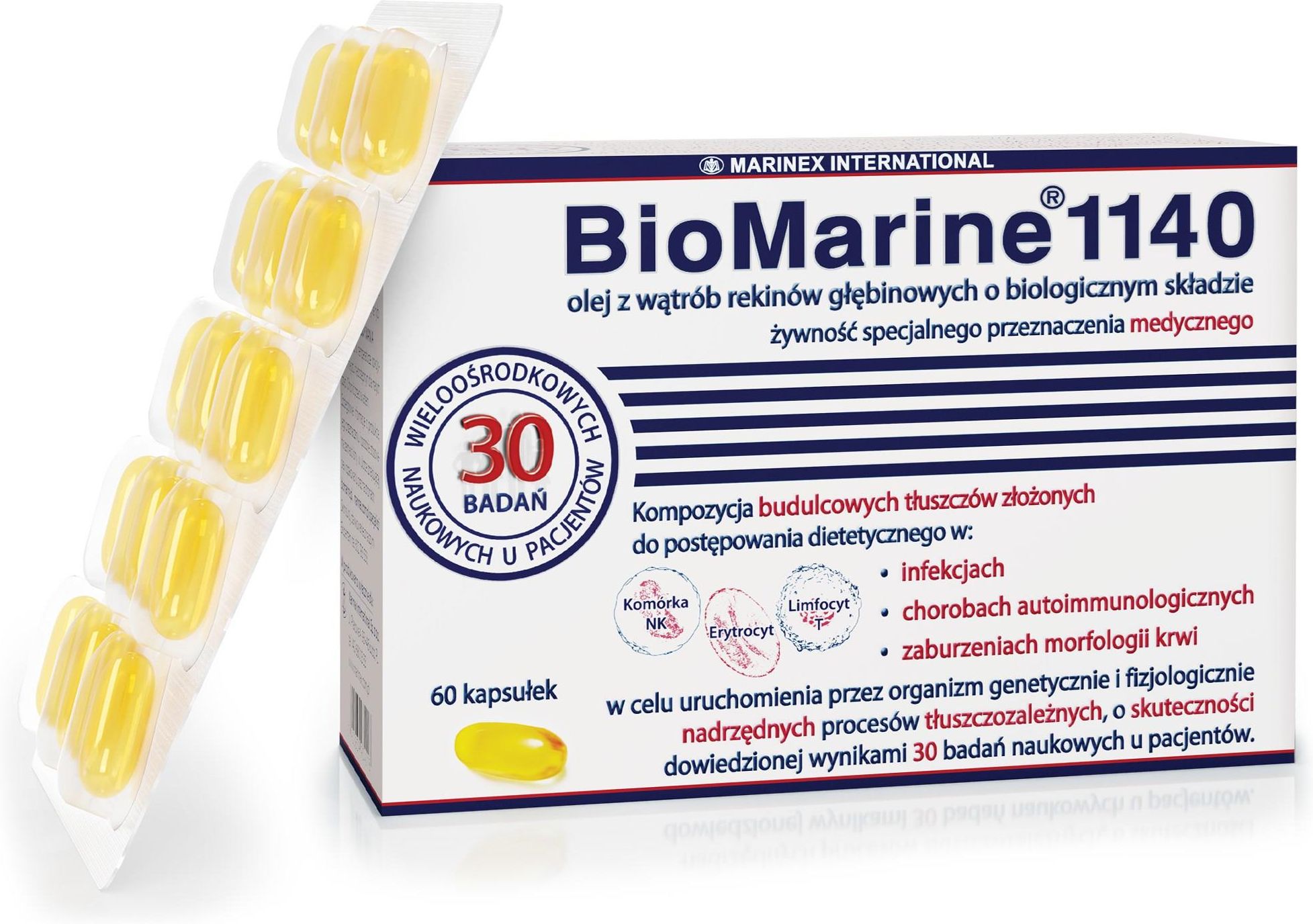 Biomarine 1140 x 60 kaps - Opinie i ceny na Ceneo.pl