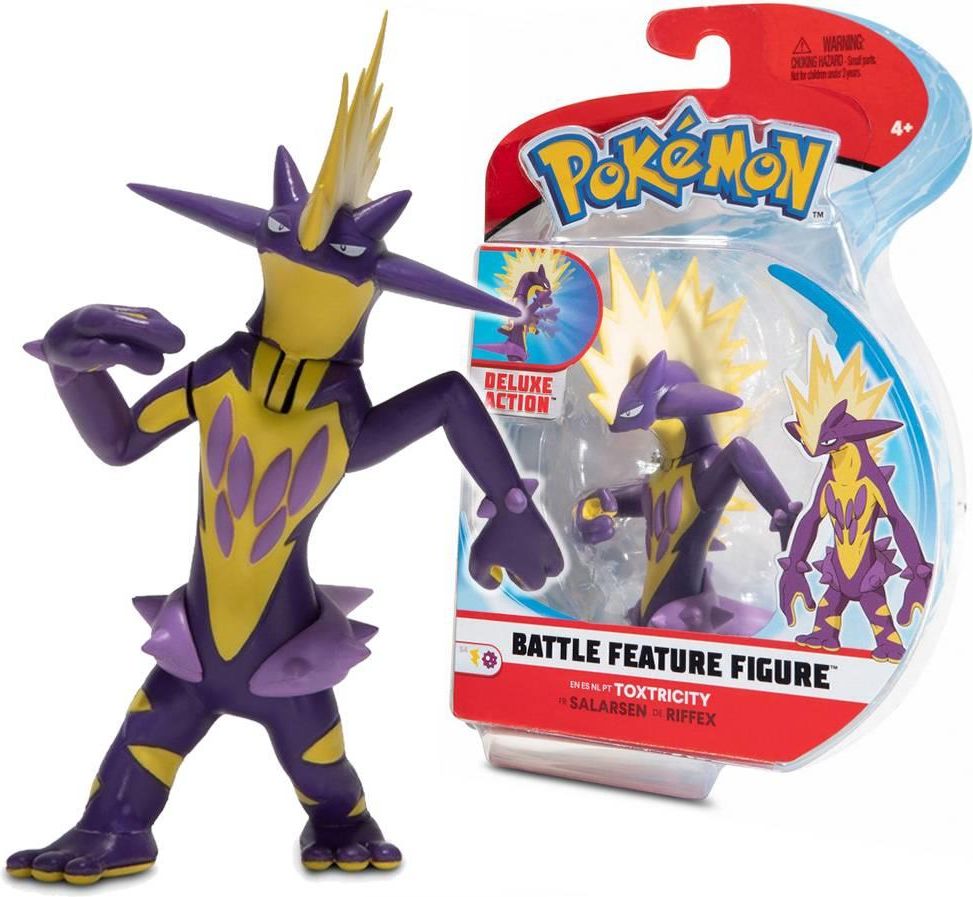 Pokemon Figurka Toxtricity 12Cm Battle Deluxe Action Seria 8 - Ceny i ...