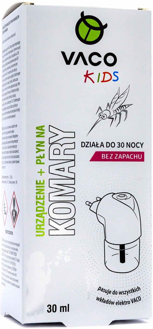 Vaco Kids Urządzenie I Płyn Na Komary Bezzapachowy 30Ml - Ceny i opinie ...