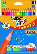 Bic Kredki Eco Evolution 18Kolorów Stripes 9202972 - Ceny i opinie - Ceneo.pl