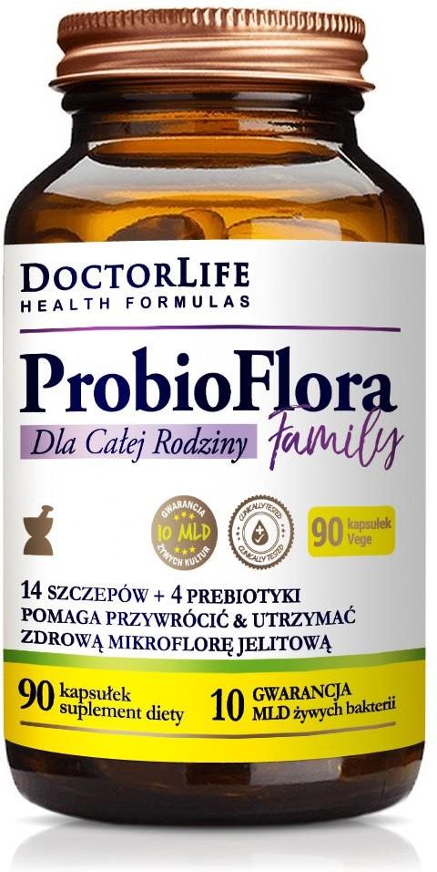 ProbioFlora Family probiotyki dla całej rodziny 90 kaps - Opinie i ceny ...