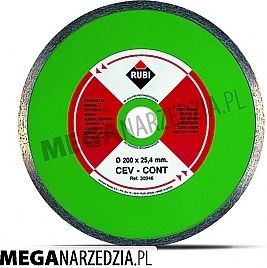Tarcza diamentowa Rubi Tarcza diamentowa CEV 200 30946 - Opinie i ceny ...