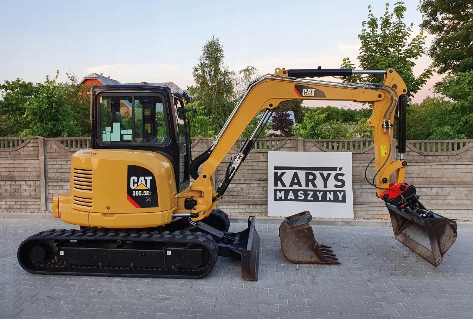 MINIKOPARKA CATERPILLAR CAT 305.5 E2 305 304 2018R - Opinie i ceny na ...