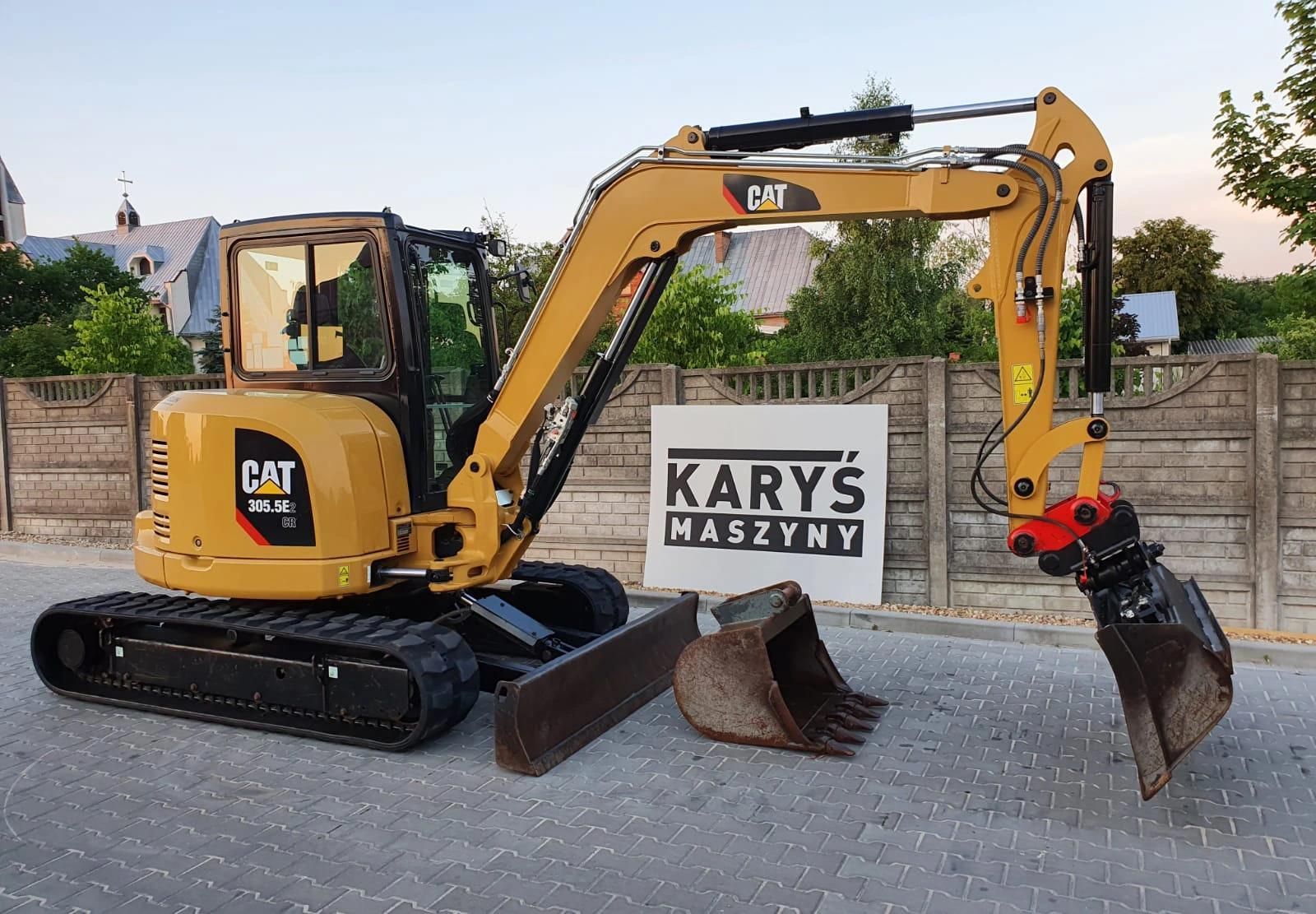MINIKOPARKA CATERPILLAR CAT 305.5 E2 305 304 2018R - Opinie i ceny na ...