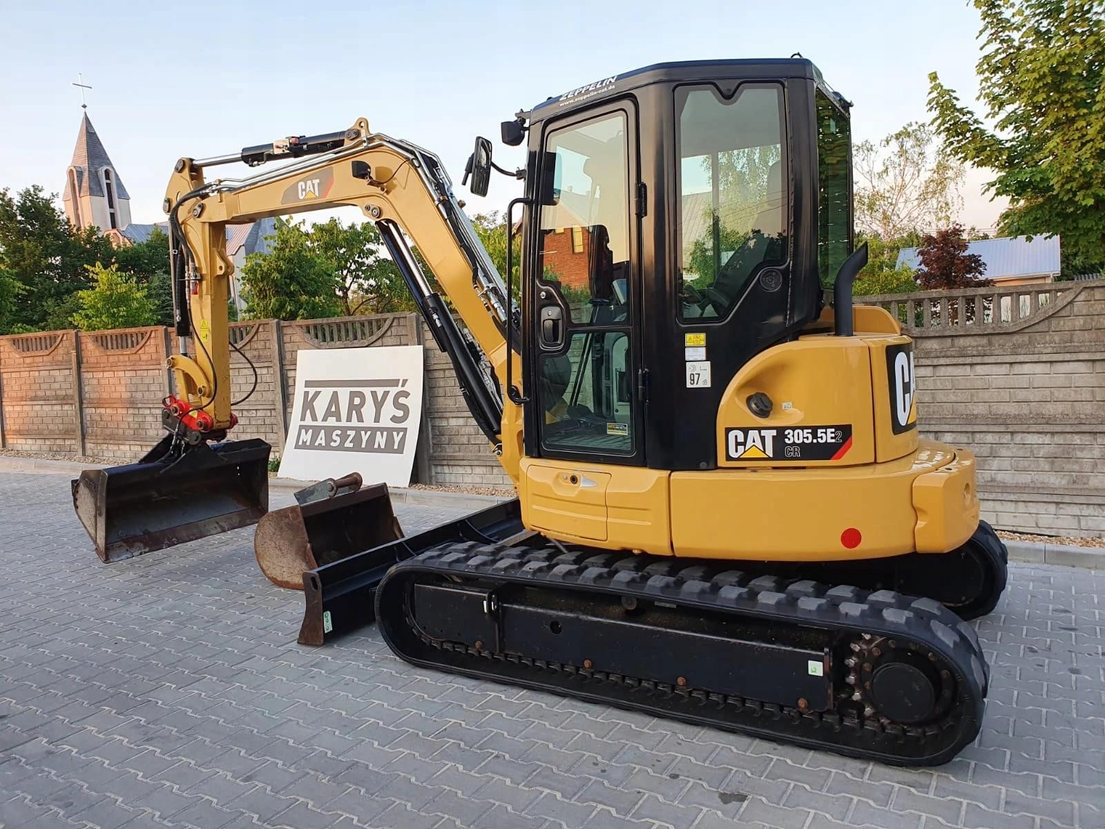 MINIKOPARKA CATERPILLAR CAT 305.5 E2 305 304 2018R - Opinie i ceny na ...