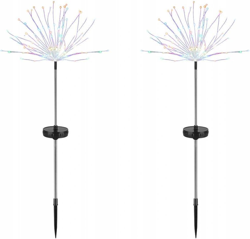 Lamp 2 X Lampa Solarna Ogrodowa Dmuchawiec Firework Led - Ceny i opinie - Ceneo.pl