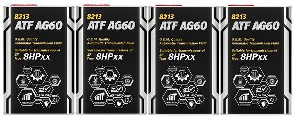 MANNOL ATF AG60 8HP 83222152426 G060162 olej przekładniowy 4L - opinie ...