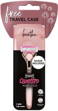 Wilkinson Sword Quattro Rose Gold Maszynka Do Golenia Dla Kobiet ...