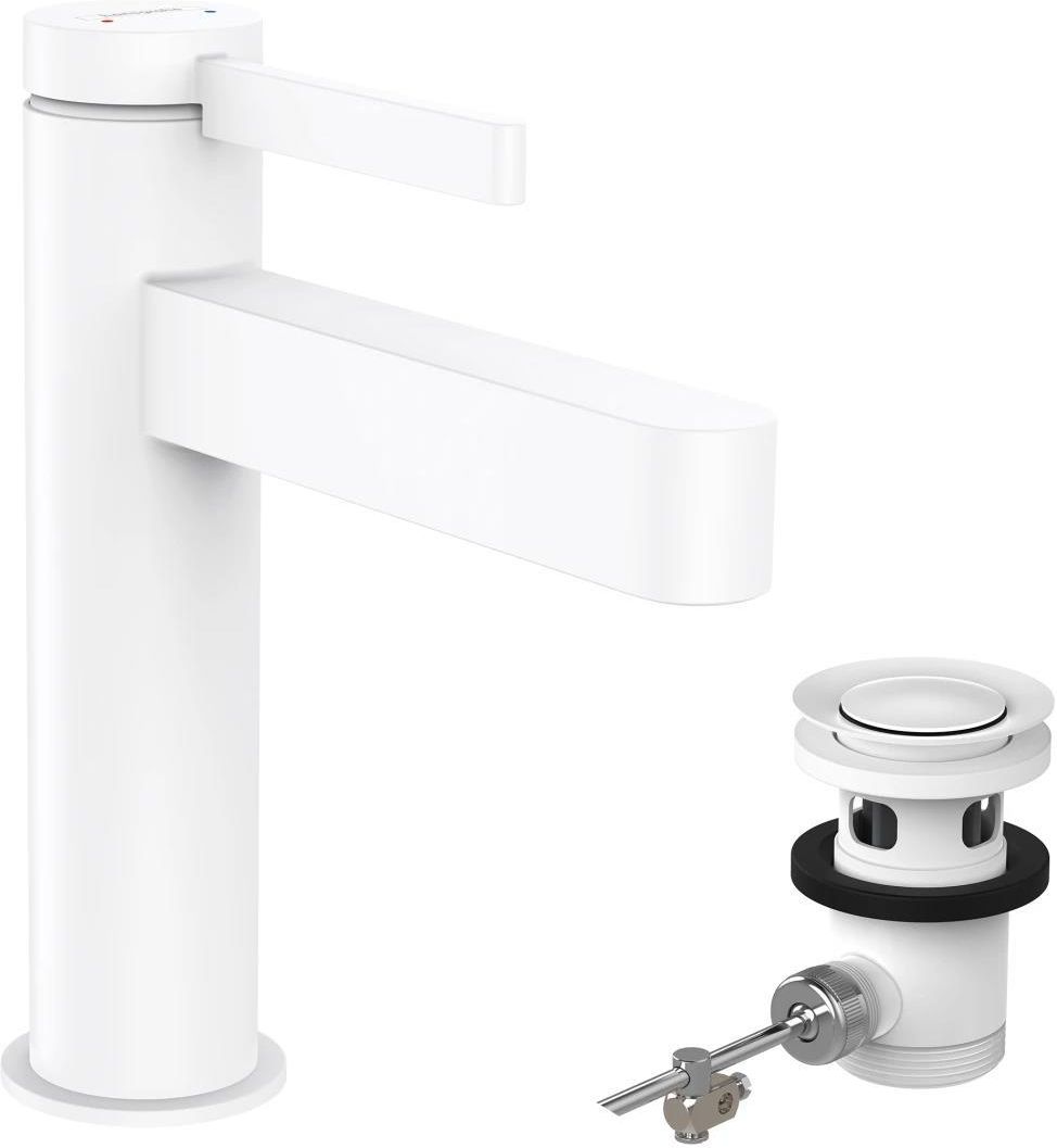 Bateria Hansgrohe Finoris 110 biały mat 76020700 - Baterie Umywalkowe ...