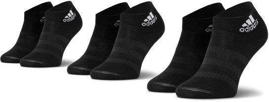 Adidas Zestaw 3 par niskich skarpet unisex Light Ank 3Pp DZ9436 Czarny ...