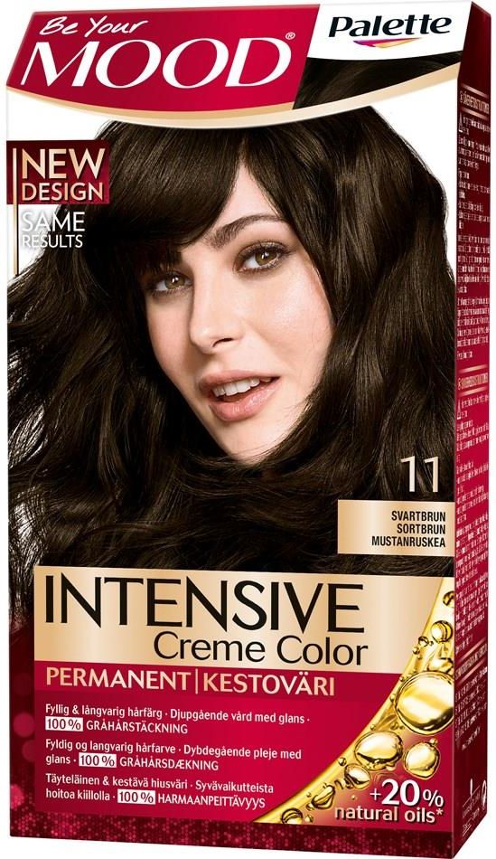 Schwarzkopf MOOD Intensive Creme Color farba do włosów 11 Svartbrun ...