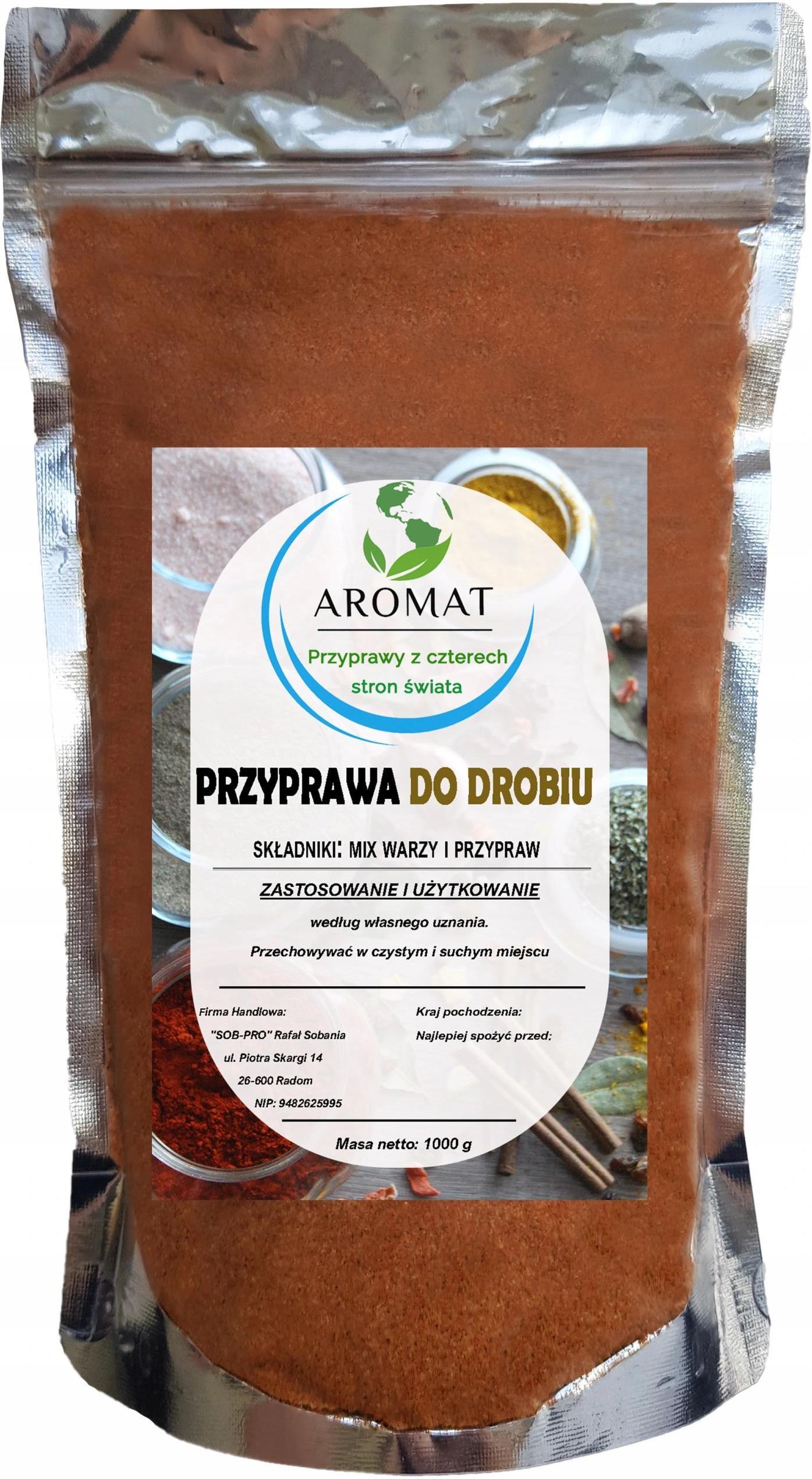 Aromat Przyprawa Do Drobiu 1Kg Mieszanka - Ceny i opinie - Ceneo.pl