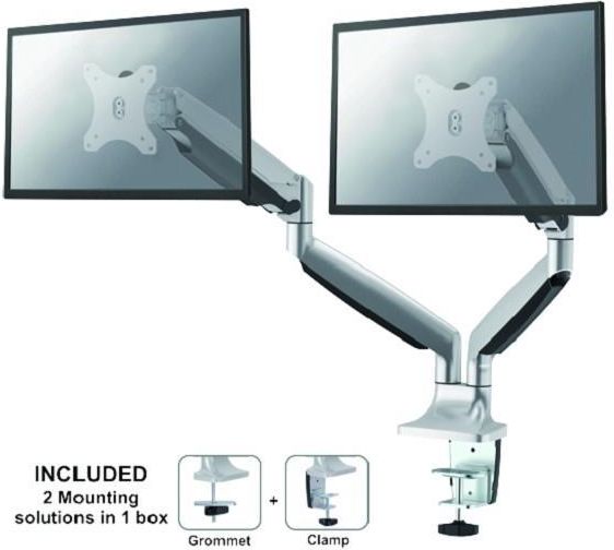 MONITOR ACC DESK MOUNT 10-32 NM-D750DSILVER NEWSTAR - Opinie i ceny na ...