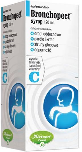 Bronchopect syrop 120ml - Opinie i ceny na Ceneo.pl
