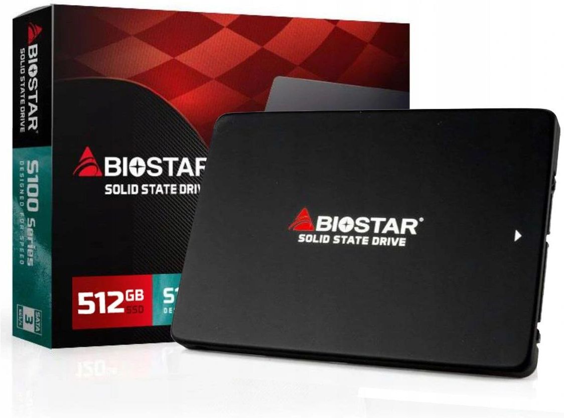 Dysk SSD Biostar S100512GB - Opinie i ceny na Ceneo.pl