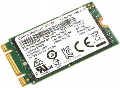Dysk SSD Union Memory RPFTJ256PDD2MWX - Opinie i ceny na Ceneo.pl