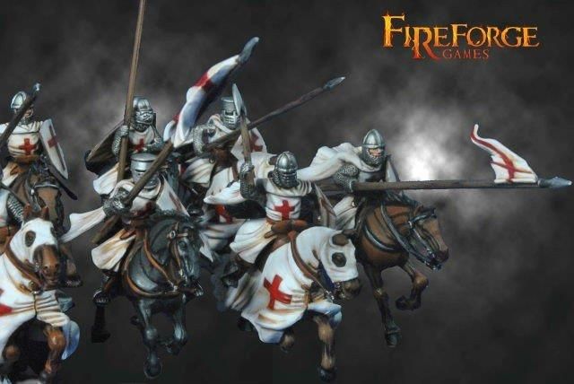 Fireforge Games Templar Knights Cavalry 12 Templariuszy - Ceny i opinie ...