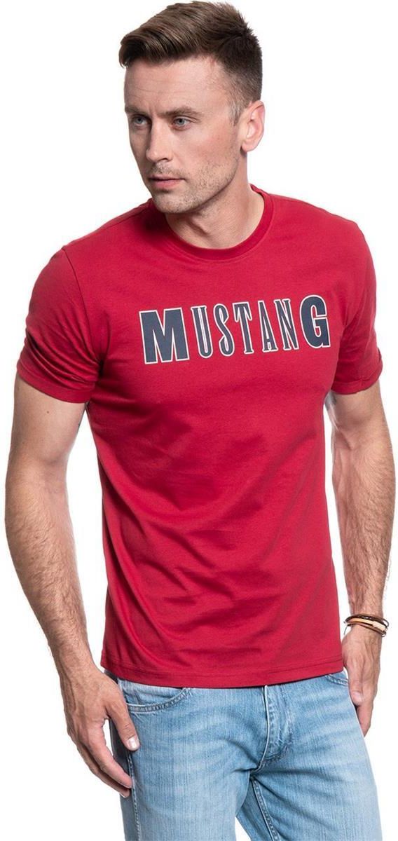 MUSTANG Alex C LOGO Tee 1010708 7189 - Ceny i opinie - Ceneo.pl