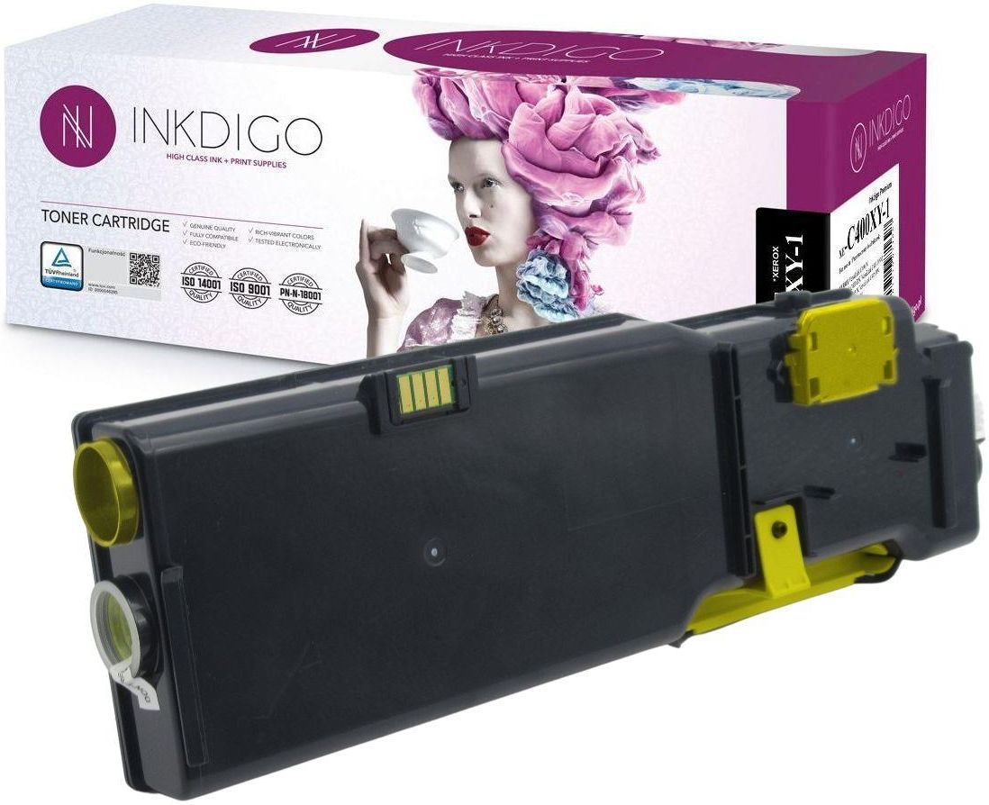 INKDIGO TONER DO DRUKAREK XEROX VERSALINK C400 C405 YELLOW - Opinie i ...