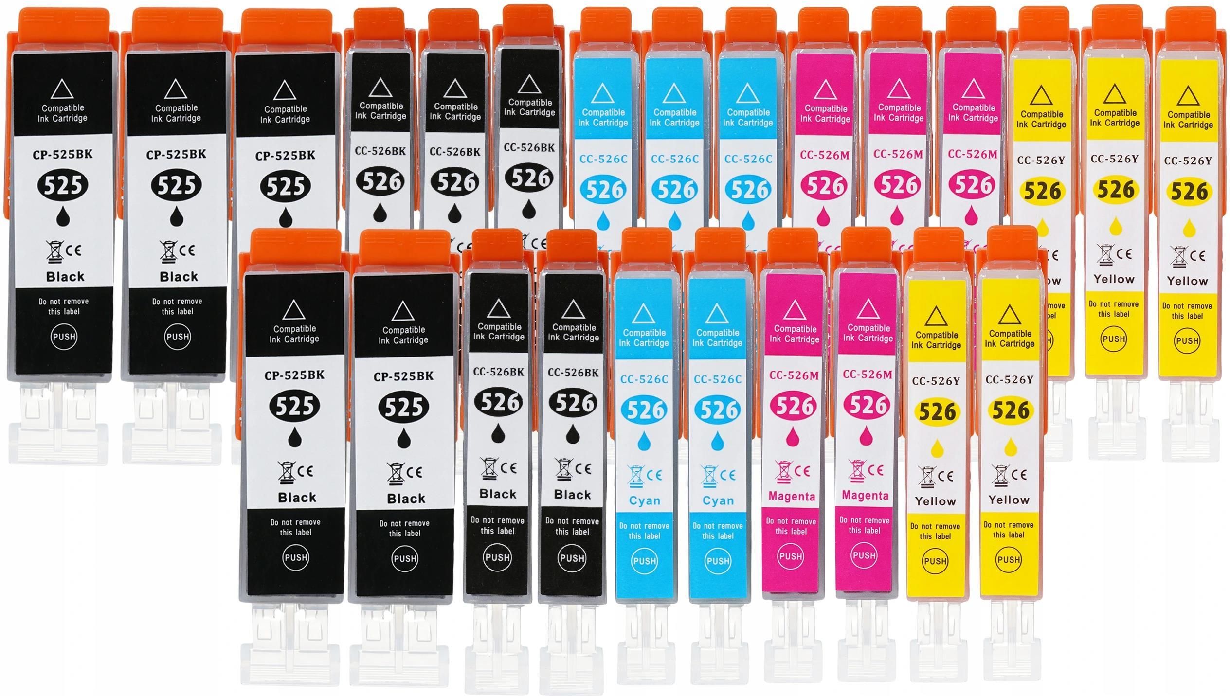 Tusz TLE 25X TUSZ DO CANON PIXMA IP4800 MG5250 MG8150 do drukarki ...