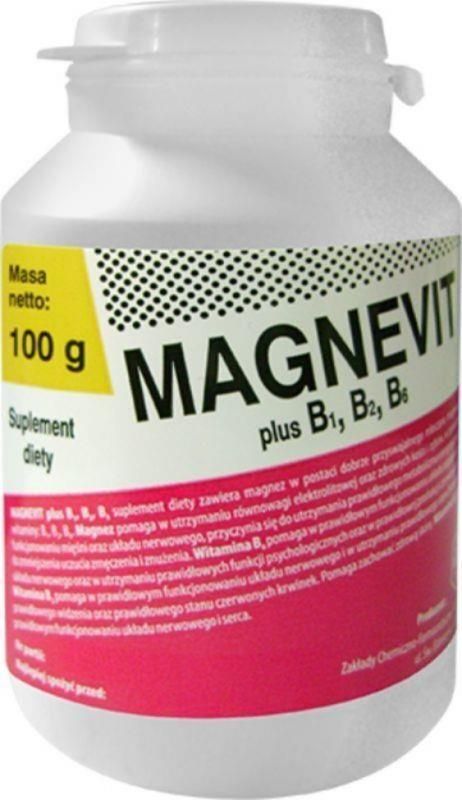 Magnevit Plus B1 B1 B6 Gran. 100G Hasco - Opinie i ceny na Ceneo.pl