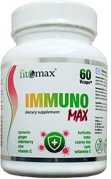 Immuno Max [ 60Vcaps ] Fitomax Wzmacnia Odporność Witamina C Cynk ...
