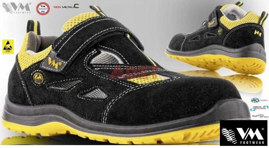Vm Footwear Sandały Robocze Buty Michigan S1P Esd - Ceny i opinie ...
