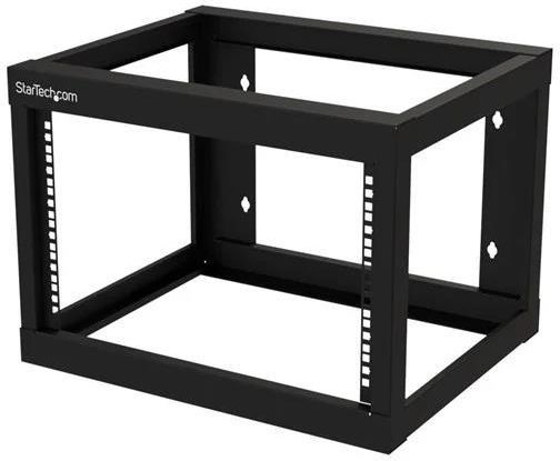 Startech.Com 6U Wall-Mount Rack - Open Frame 2 Post 18 In. Deep Steel ...