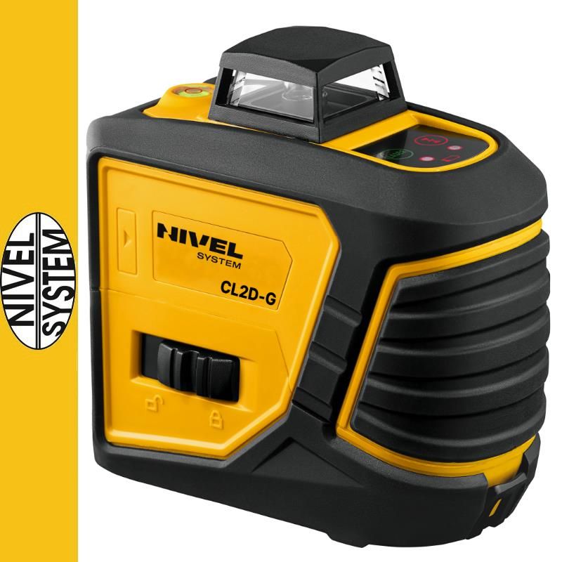 Nivel System Laser krzyżowy zielony CL2D-G Nivel System + Tyczka ...
