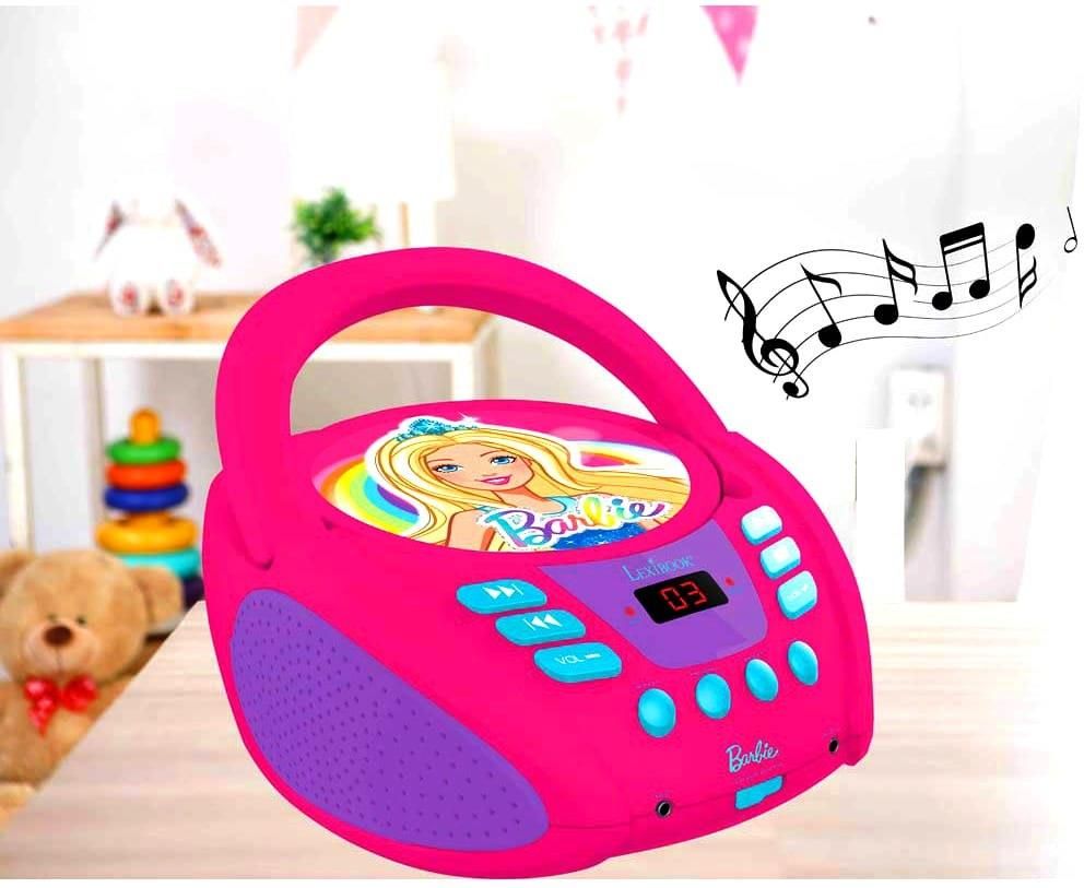 Barbie Boombox Odtwarzacz CD Radio AUX Dla Dzieci - Ceny i opinie ...
