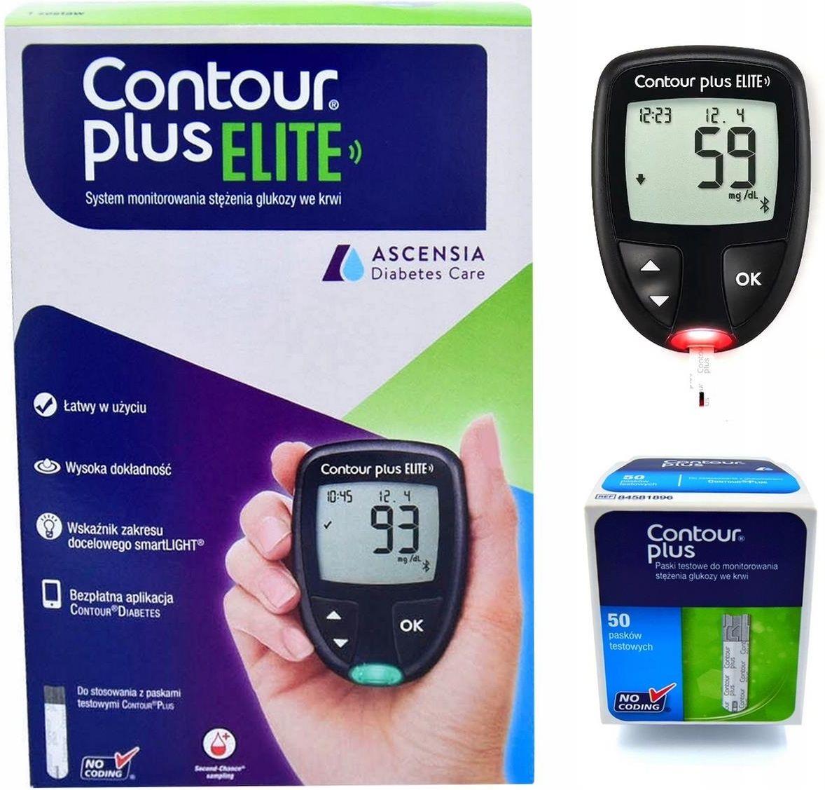Ascensia Diabetes Care Glukometr Contour Plus Elite - Opinie i ceny na ...