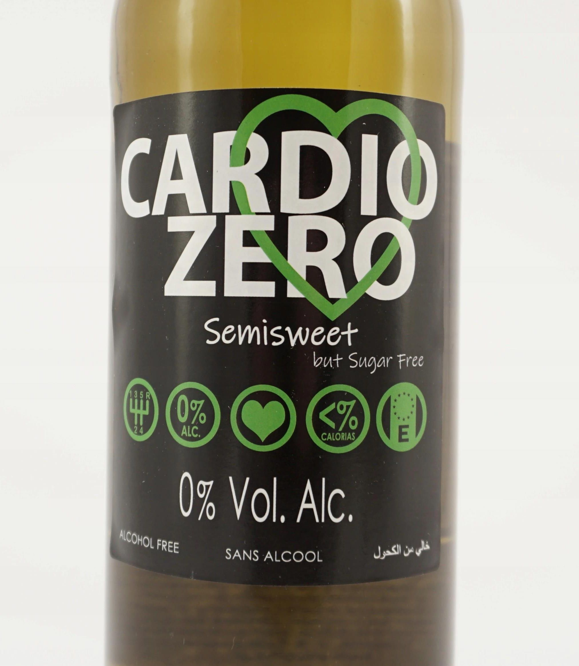 CARDIO ZERO WINO BEZALKOHOLOWE BIAŁE PÓŁSŁODKIE CARDIO ZERO - Ceny i ...